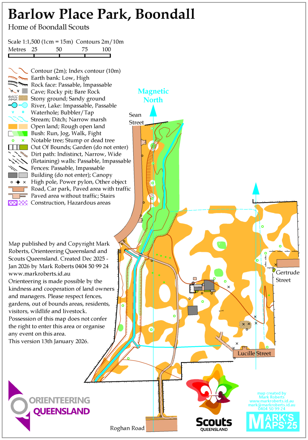 Barlow Place Park, Boondall – Mark's Maps