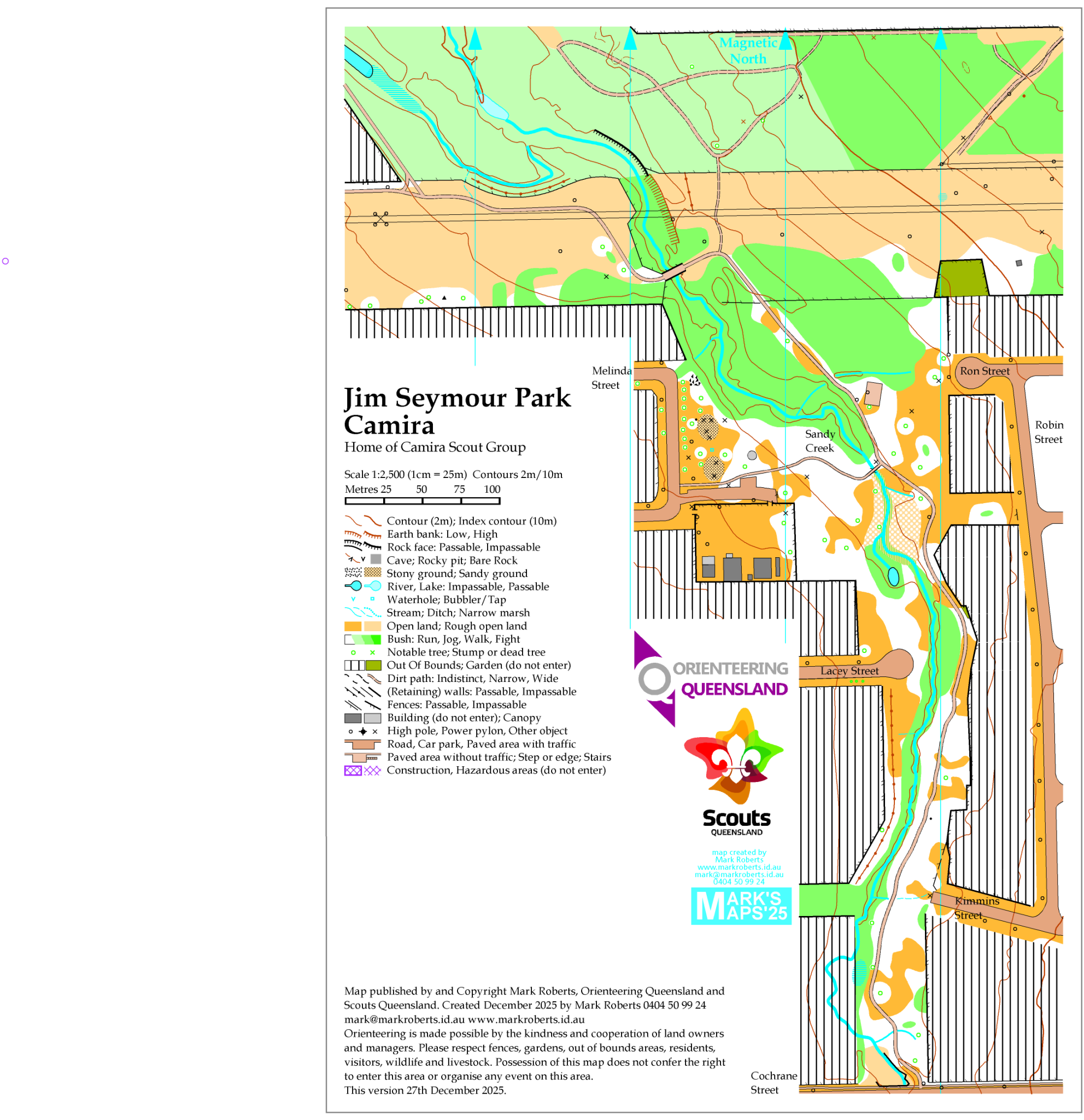 Jim Seymour Park, Camira – Mark's Maps