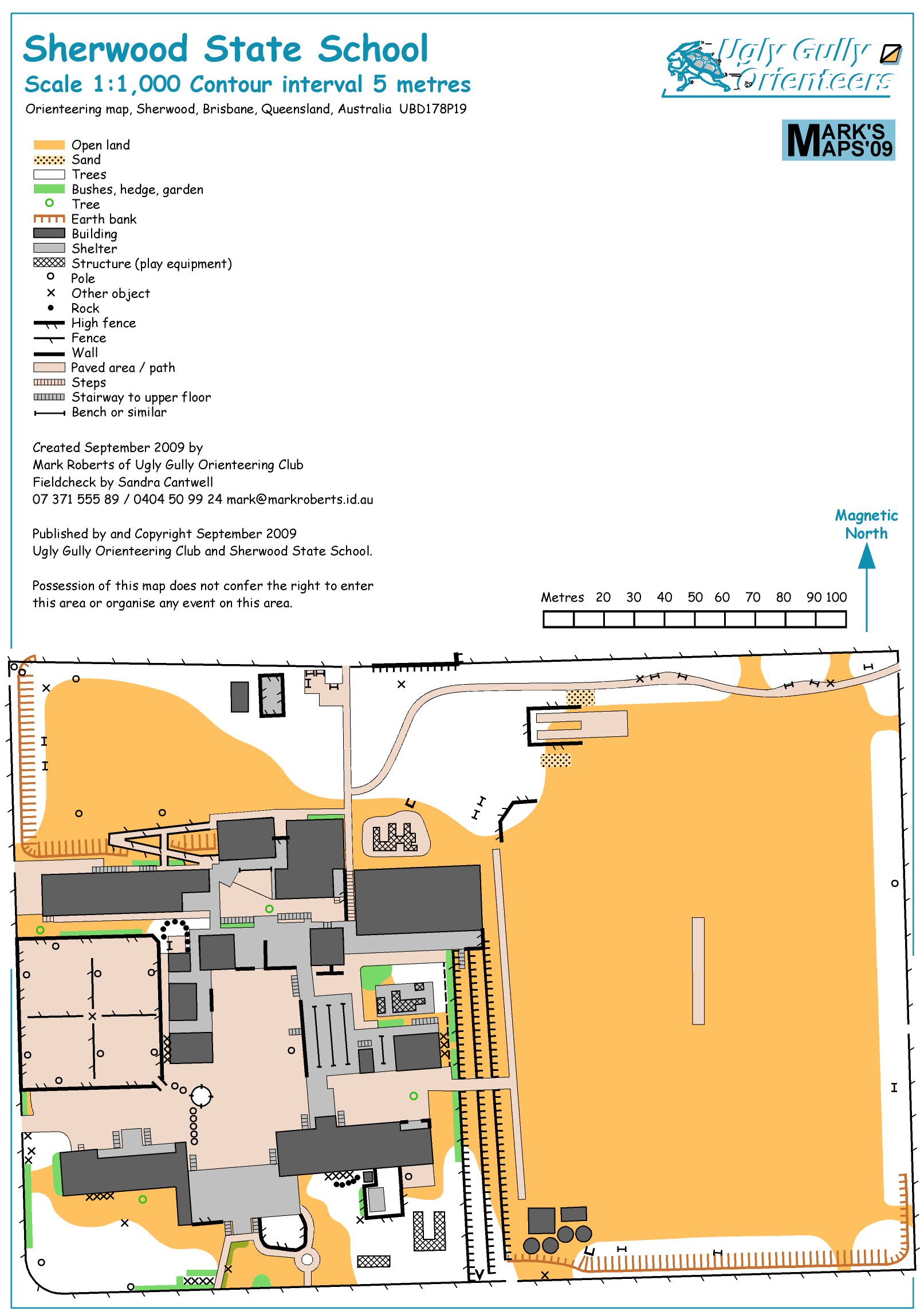 Sherwood State School – Mark's Maps