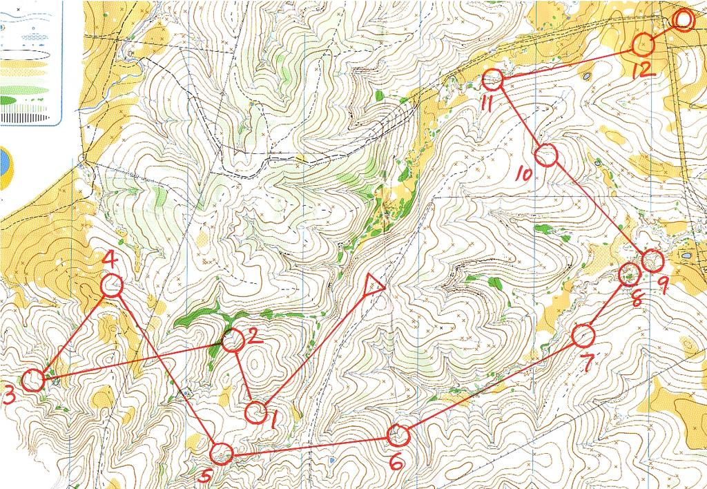 Orienteering in South East Queensland: July 2005
